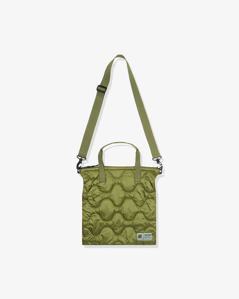 UNDEFEATED HO25 QUILTING SHOULDER BAG - OLIVE – Undefeated Malaysia